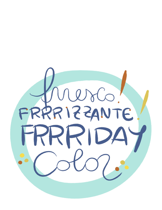 Color Friday • Goccioline